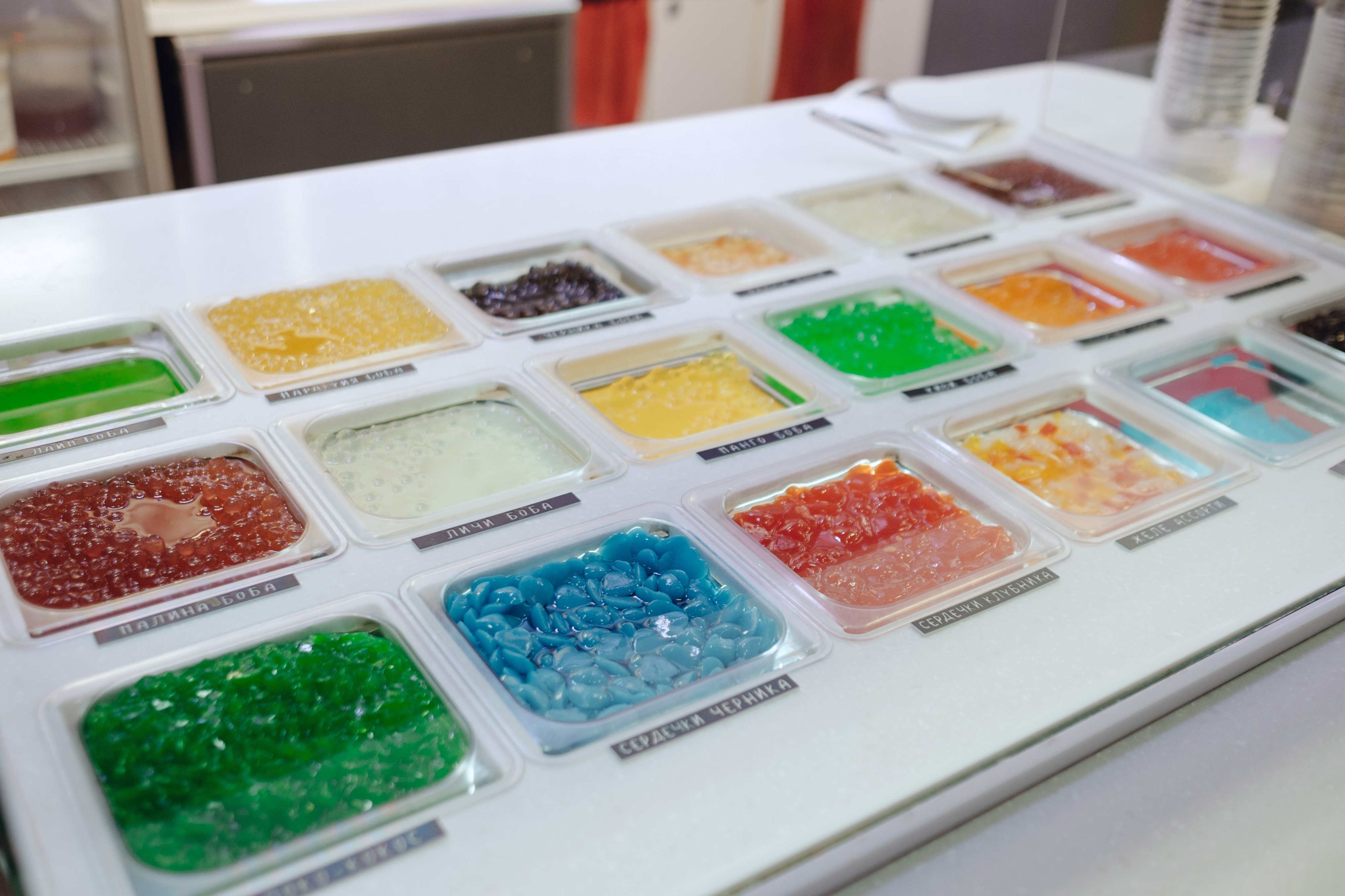 Коктейли от Bubble Store в ТРЦ Магазины Радости